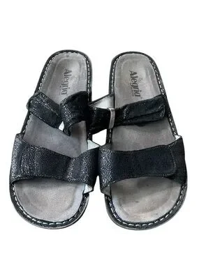 Alegria | Shoes | Alegria Pg Lite Karmen Textured Metallic Leather ...